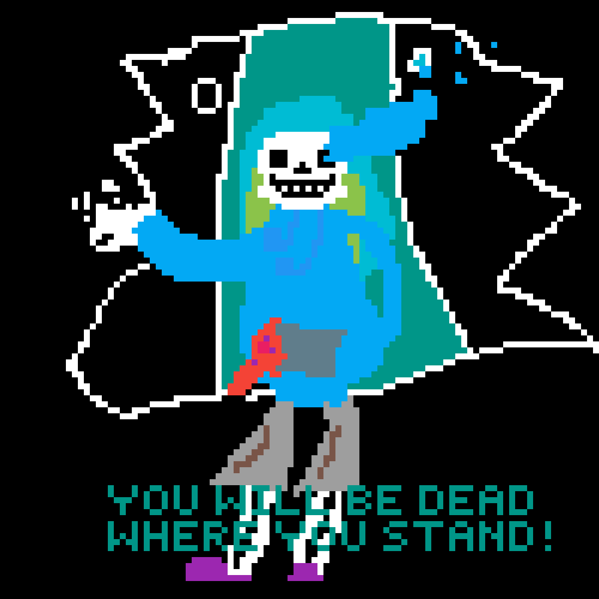 Pixilart - THE BEST SANS I EVER DREW by 65keL