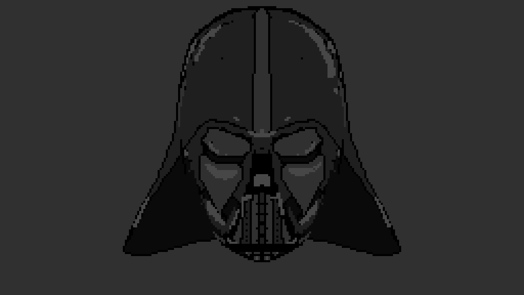 Editing Darth Vader - Free online pixel art drawing tool - Pixilart