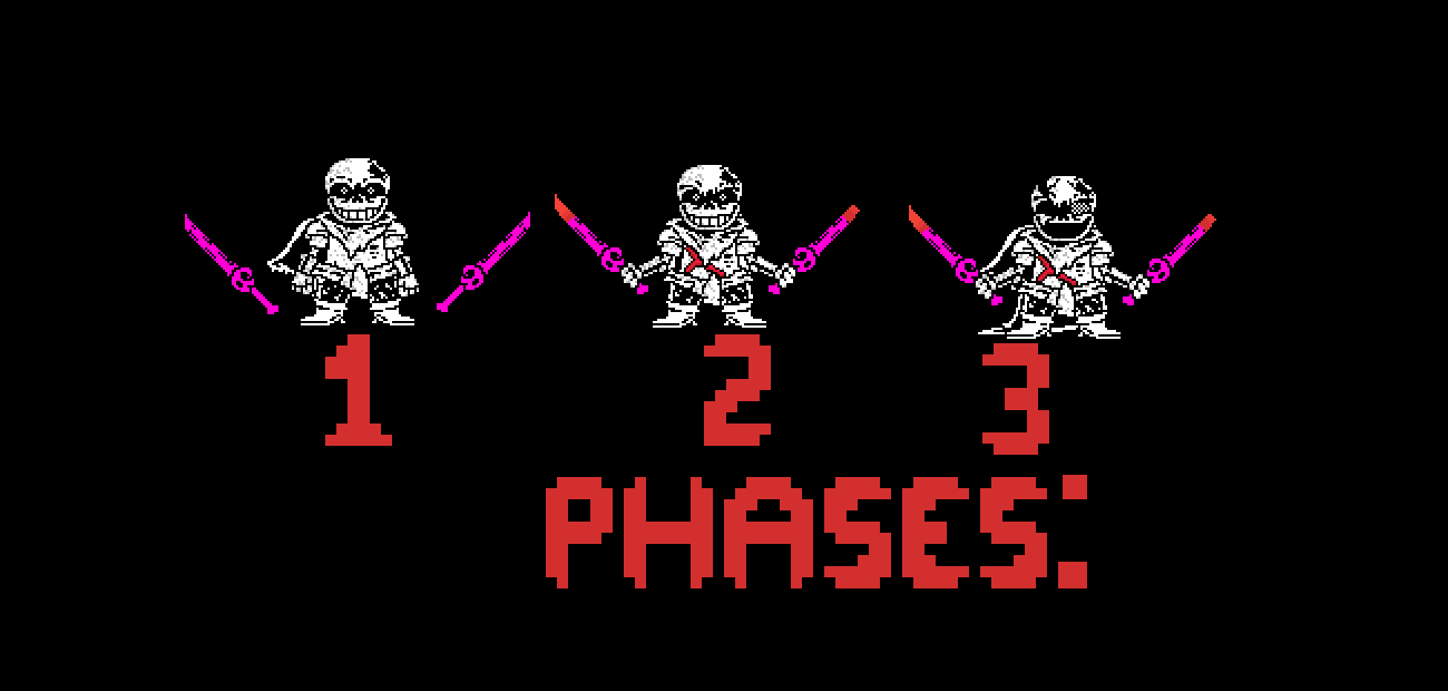 Pixilart - DustTrust Phase 1 to 3 by Dusttale-Sans