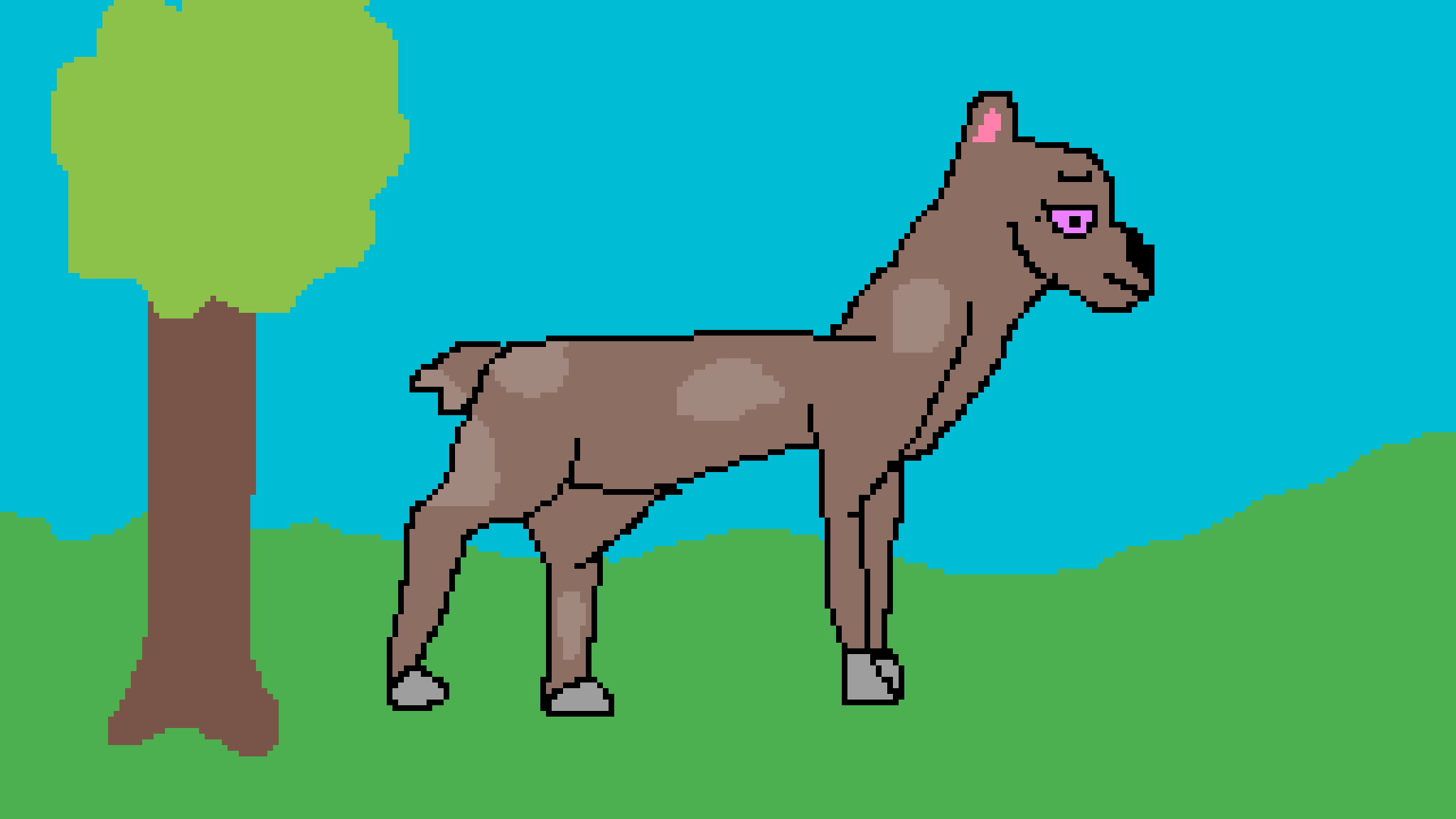 Pixilart - deer by Bakugou2