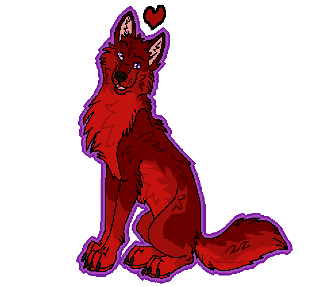 Pixilart - ruby by wolf-ruby