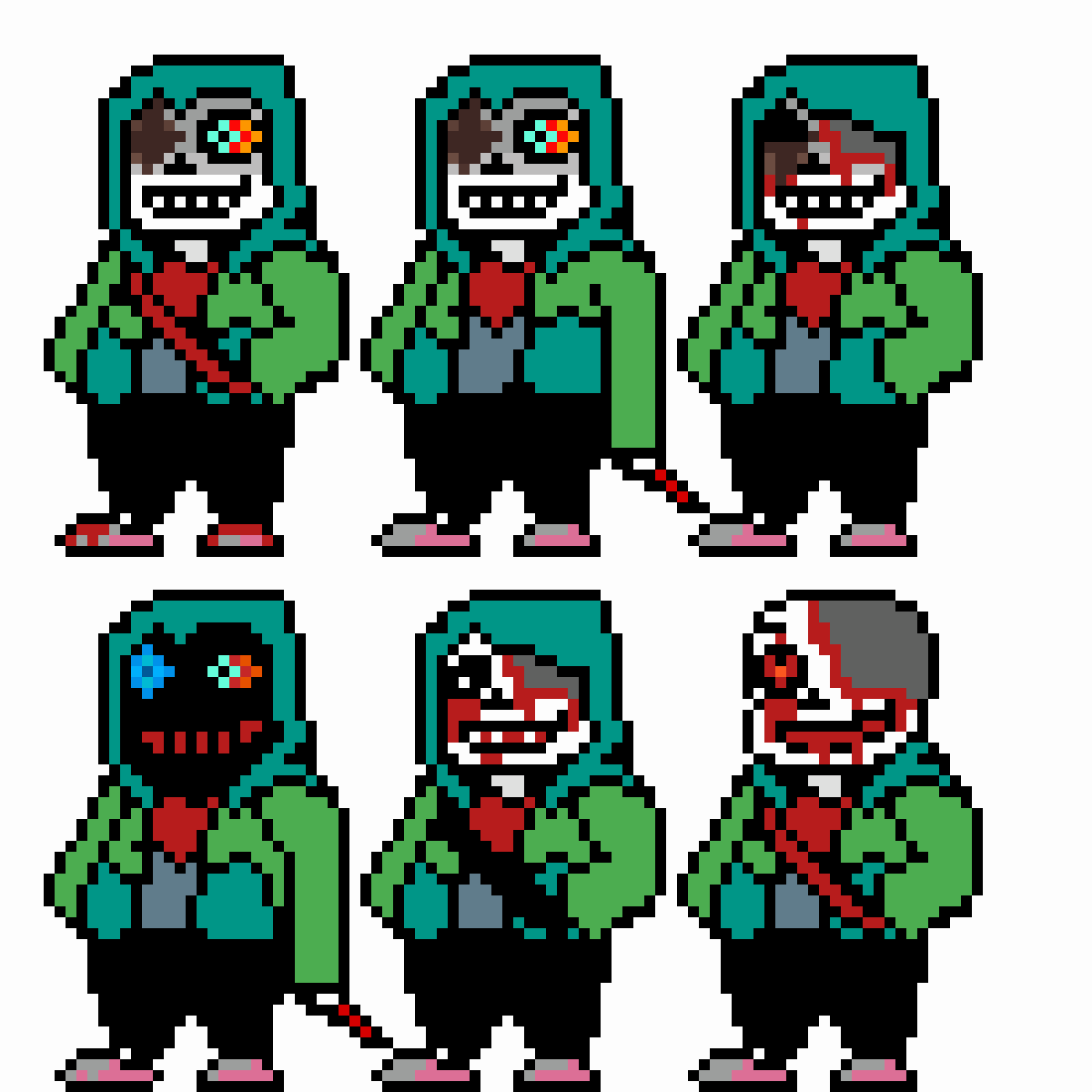 Pixilart - Melted soul sans by Lace1