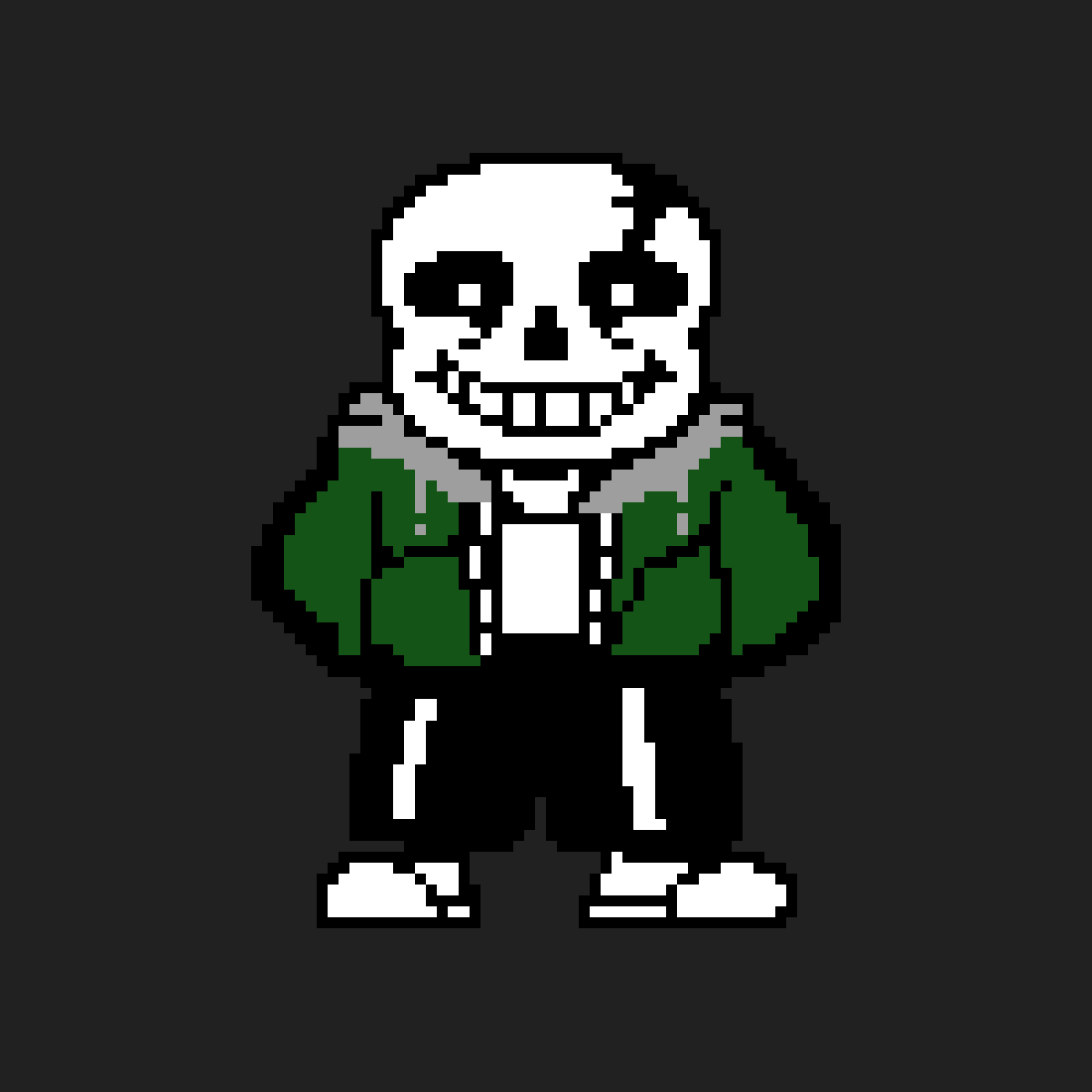 Pixilart - Toxin sans by useless-link