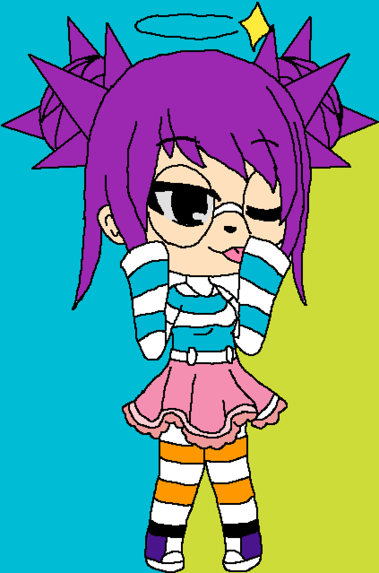 Editing gacha cute life hehe - Free online pixel art drawing tool ...