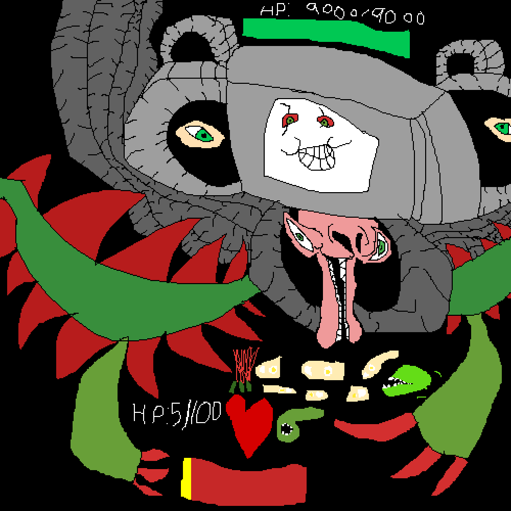 Pixilart - Omega Flowey by Art-Man