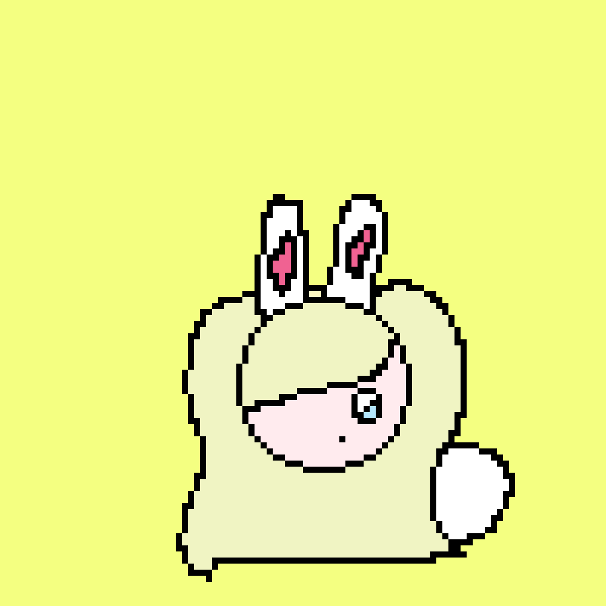 Editing Half Human Half bunny - Free online pixel art drawing tool ...