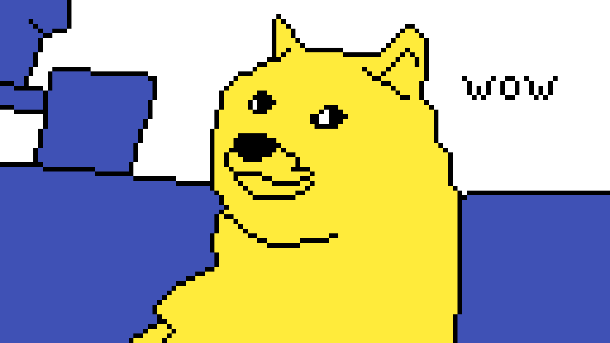 Pixilart - doge in the ocean by datsonicboy