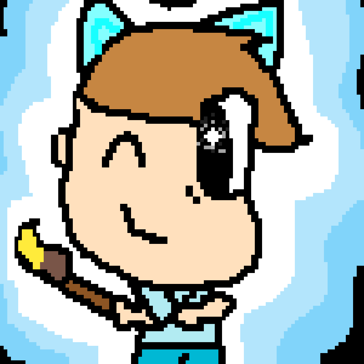 Pixilart - rafa pixel guy new logo by RafaStudios2026