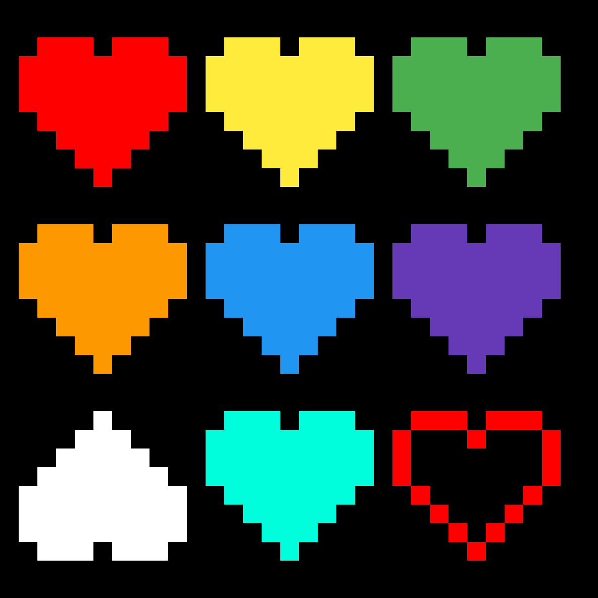 Pixilart - souls of undertale by thatoneemokid71