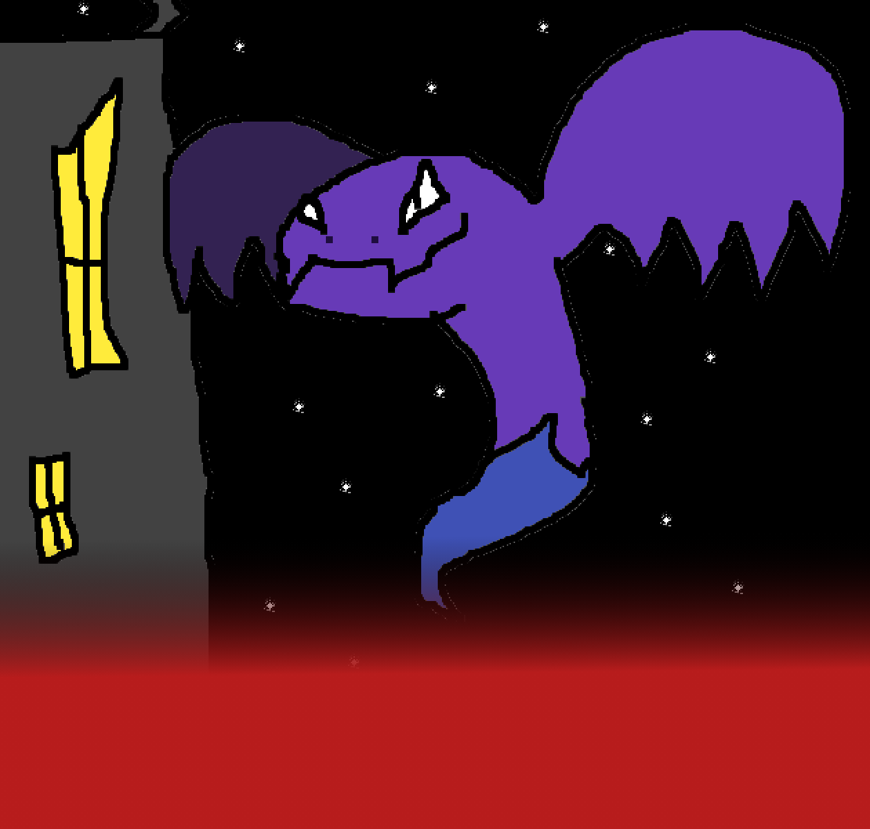 Pixilart - the new bat pokemon by Glitched-artist