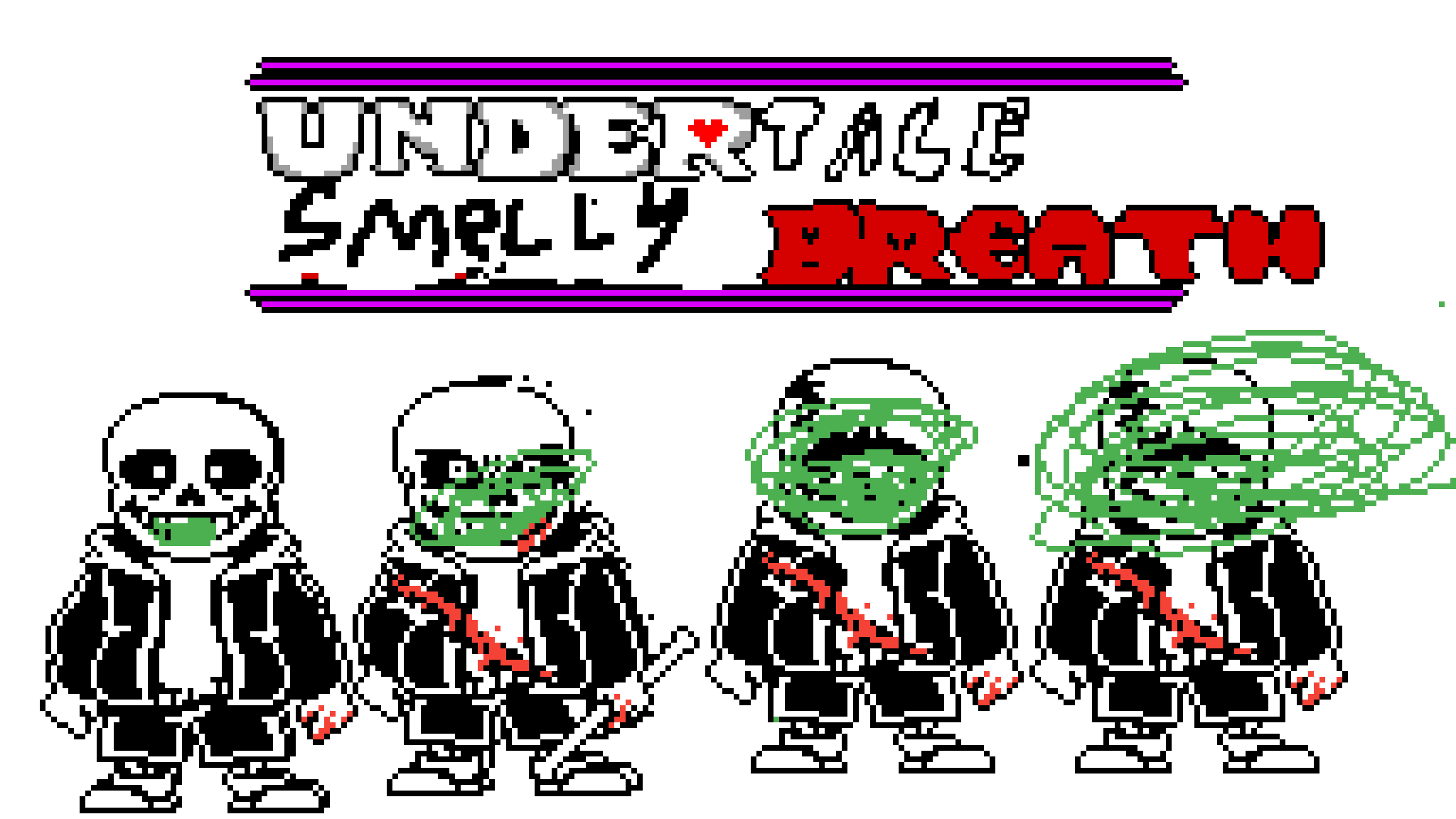 Pixilart - Undertale Smelly Breath by thedeadaccount