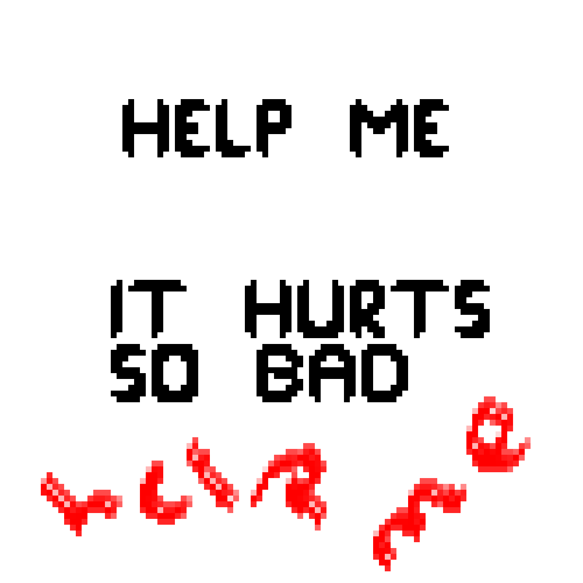 Pixilart - pain true pain by AnonymousAmey
