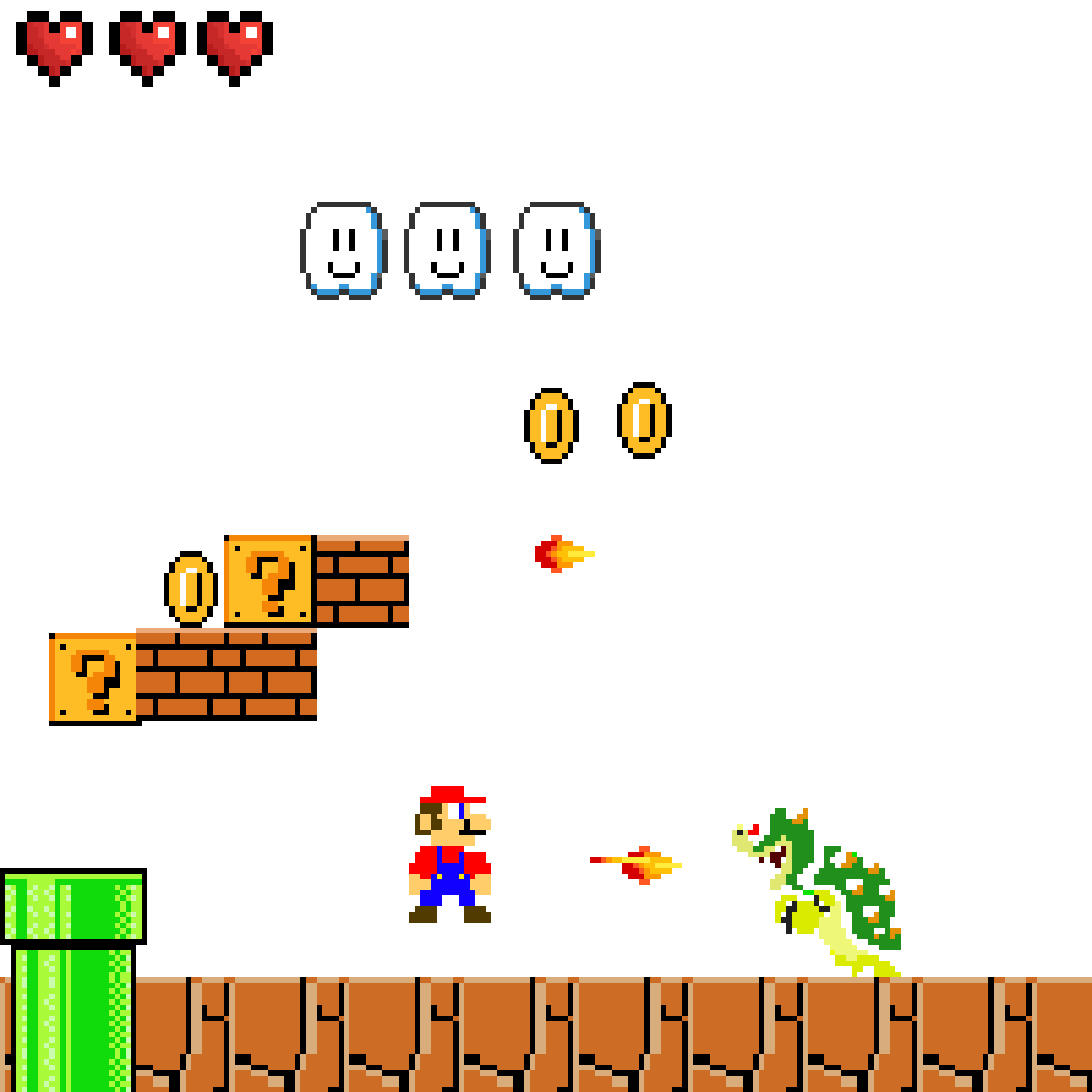 Pixilart - mario bros by Brock
