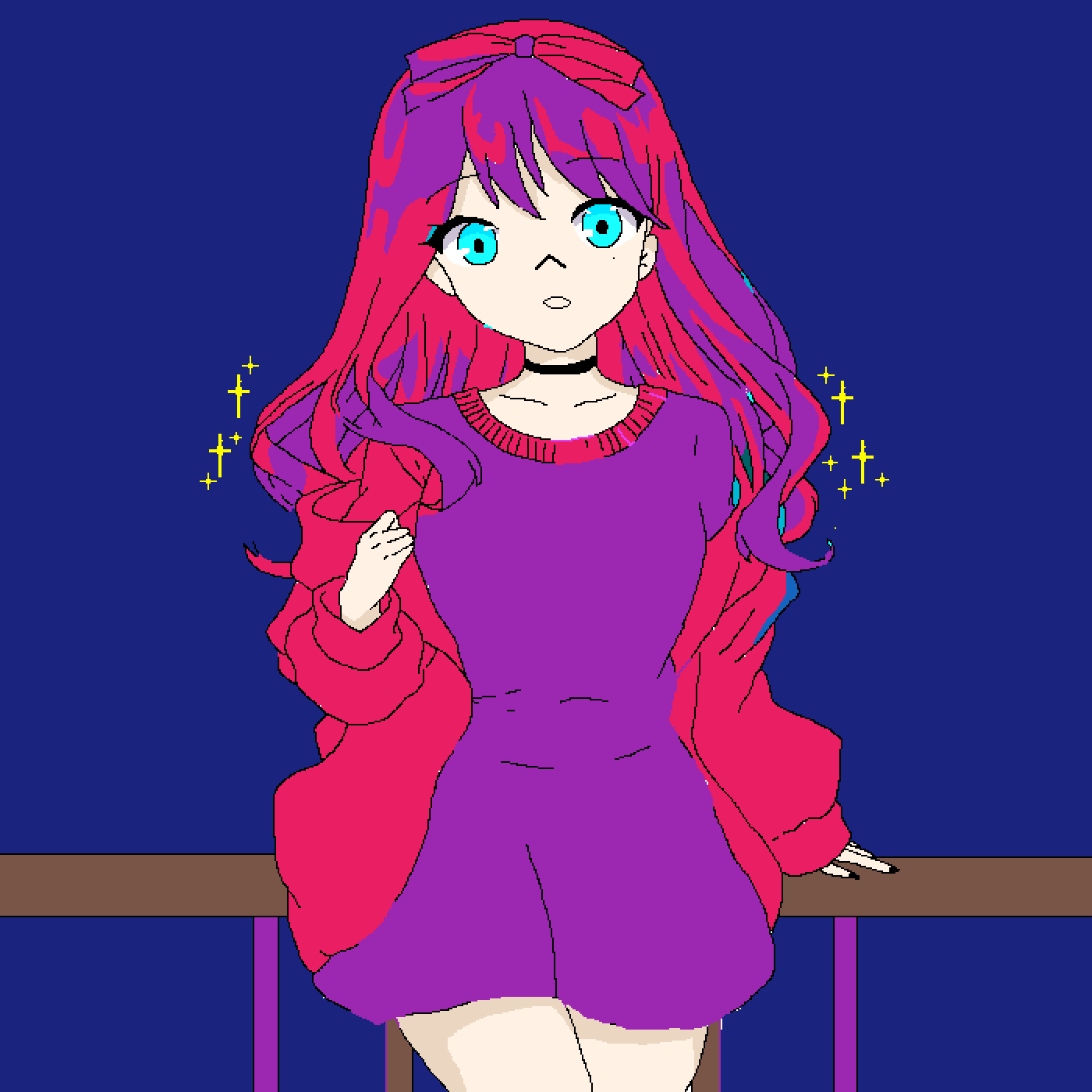 Editing hihi - Free online pixel art drawing tool - Pixilart