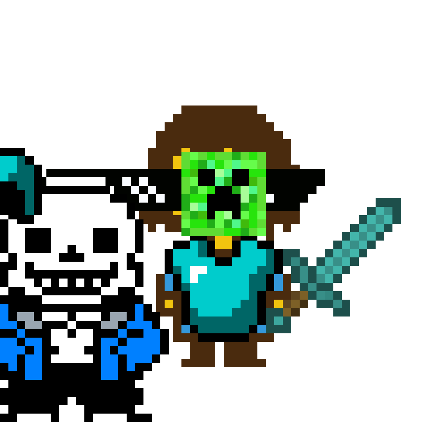 Pixilart - mlg creeper by Anonymous