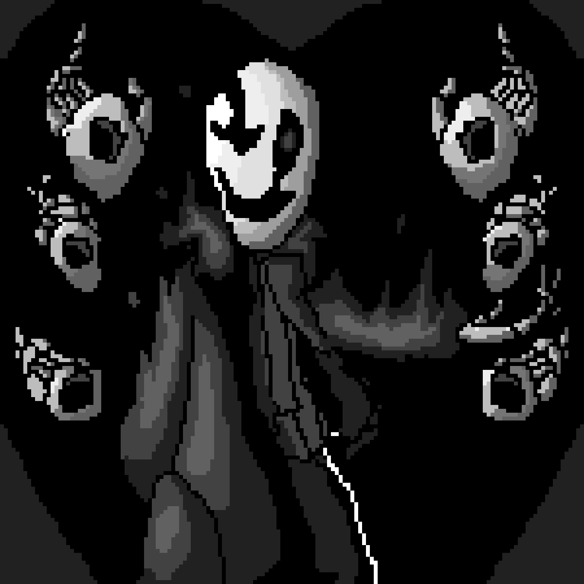Pixilart - Gaster by BlueBarries