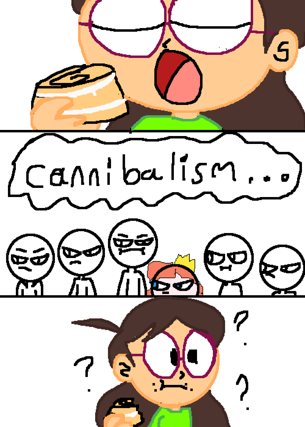 Editing Cannibalism - Free online pixel art drawing tool - Pixilart