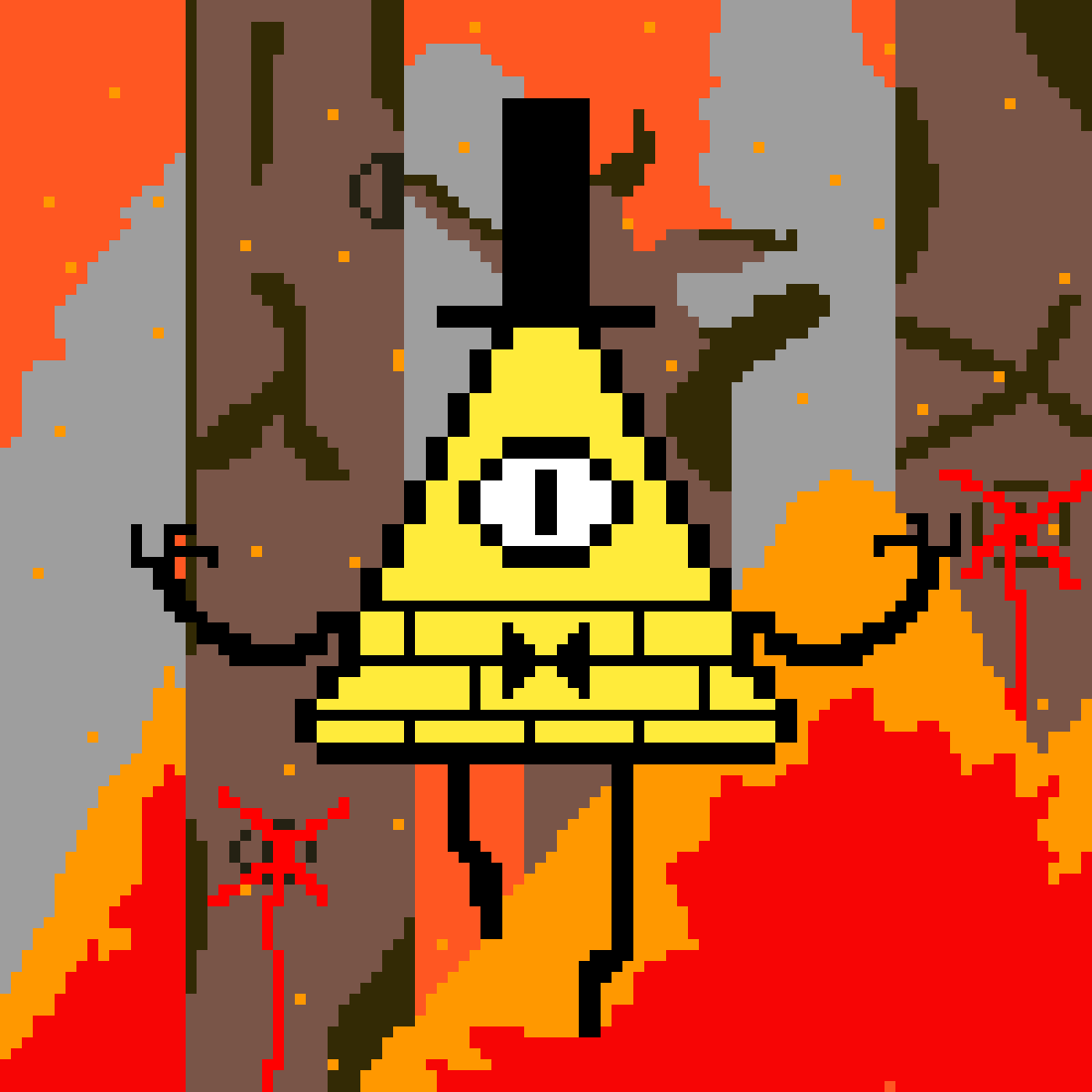 Pixilart - Weirdmageddon by Fwkeye