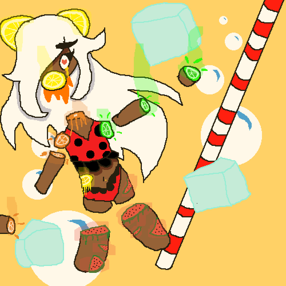 Pixilart - Fruit Punch {gore warning maybe???} by Treemime