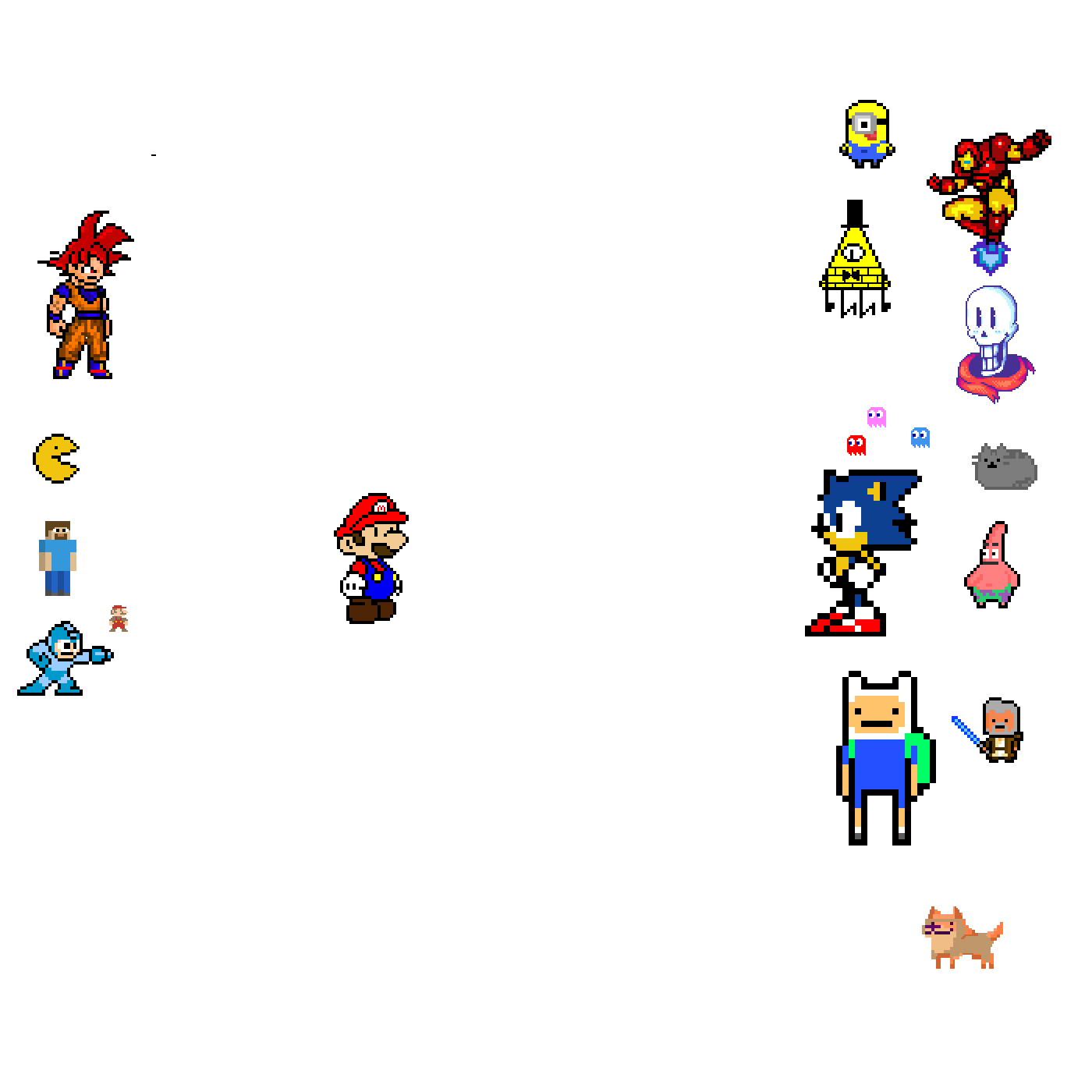 Editing The Ultimate Pixel Art Battle - Free online pixel art drawing ...