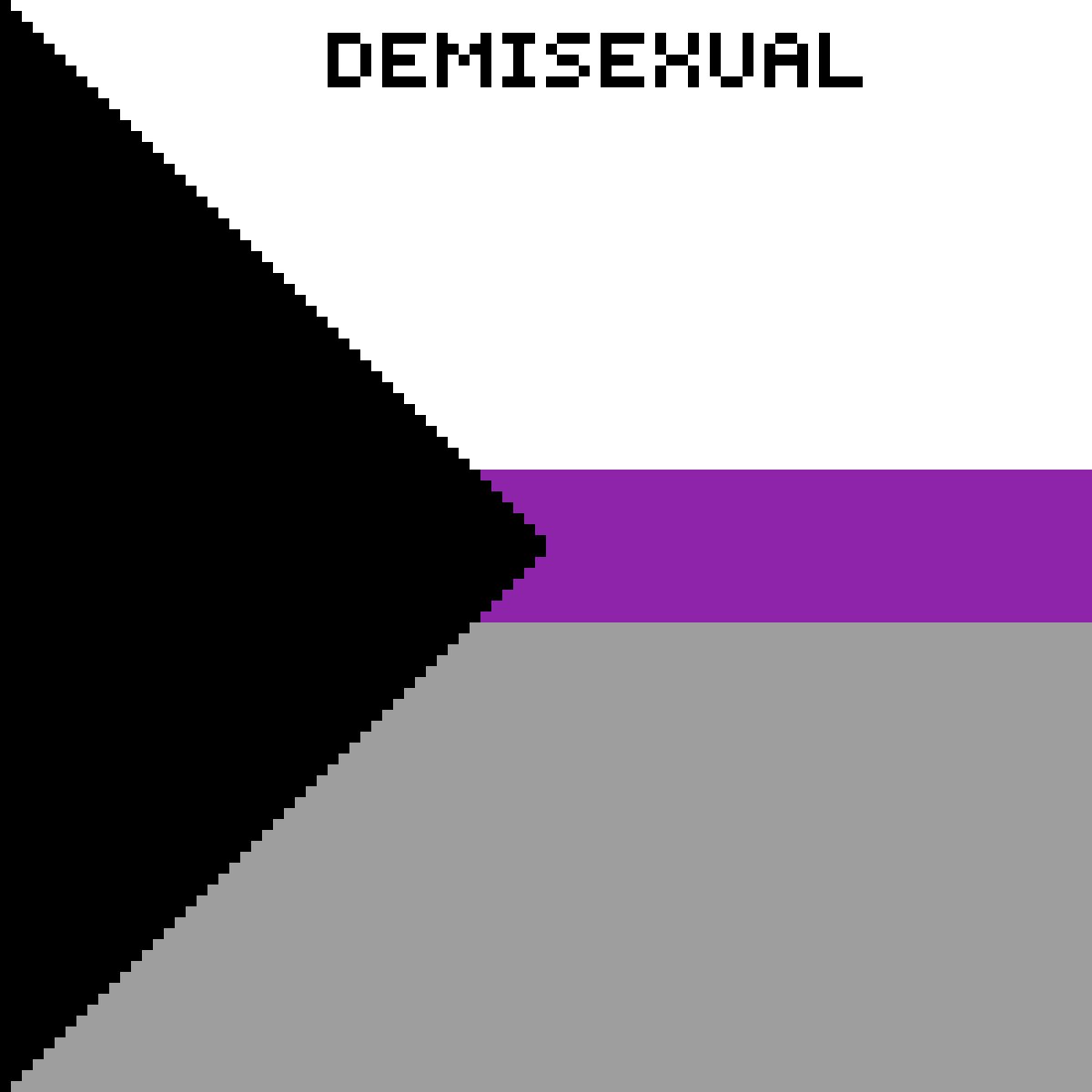 Demisexual Flag