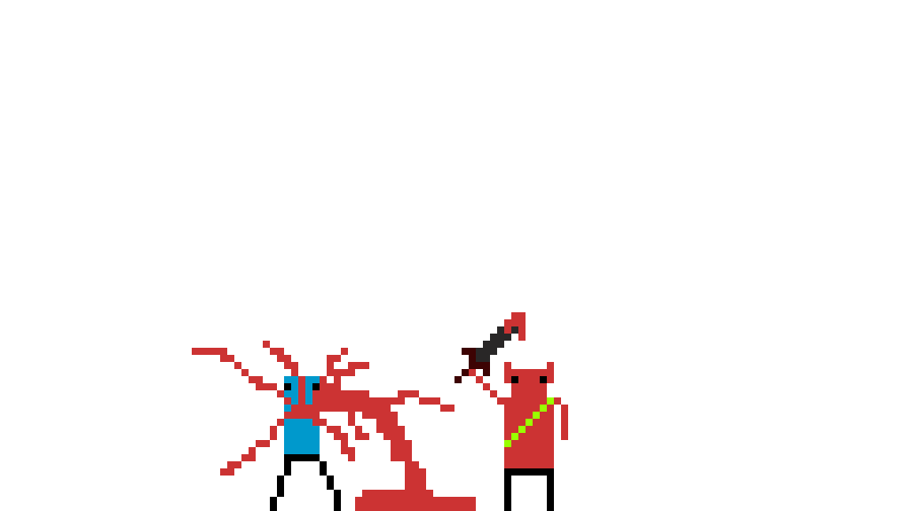 Editing dramatic blood animation - Free online pixel art drawing tool ...