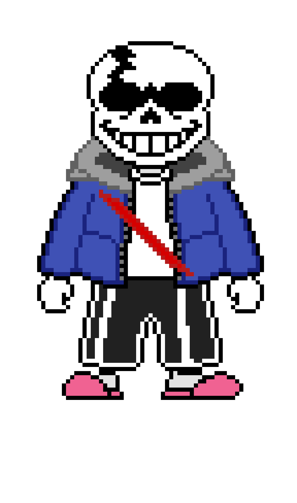 Pixilart - UTLB Sans Phase 3 by KukiSC14