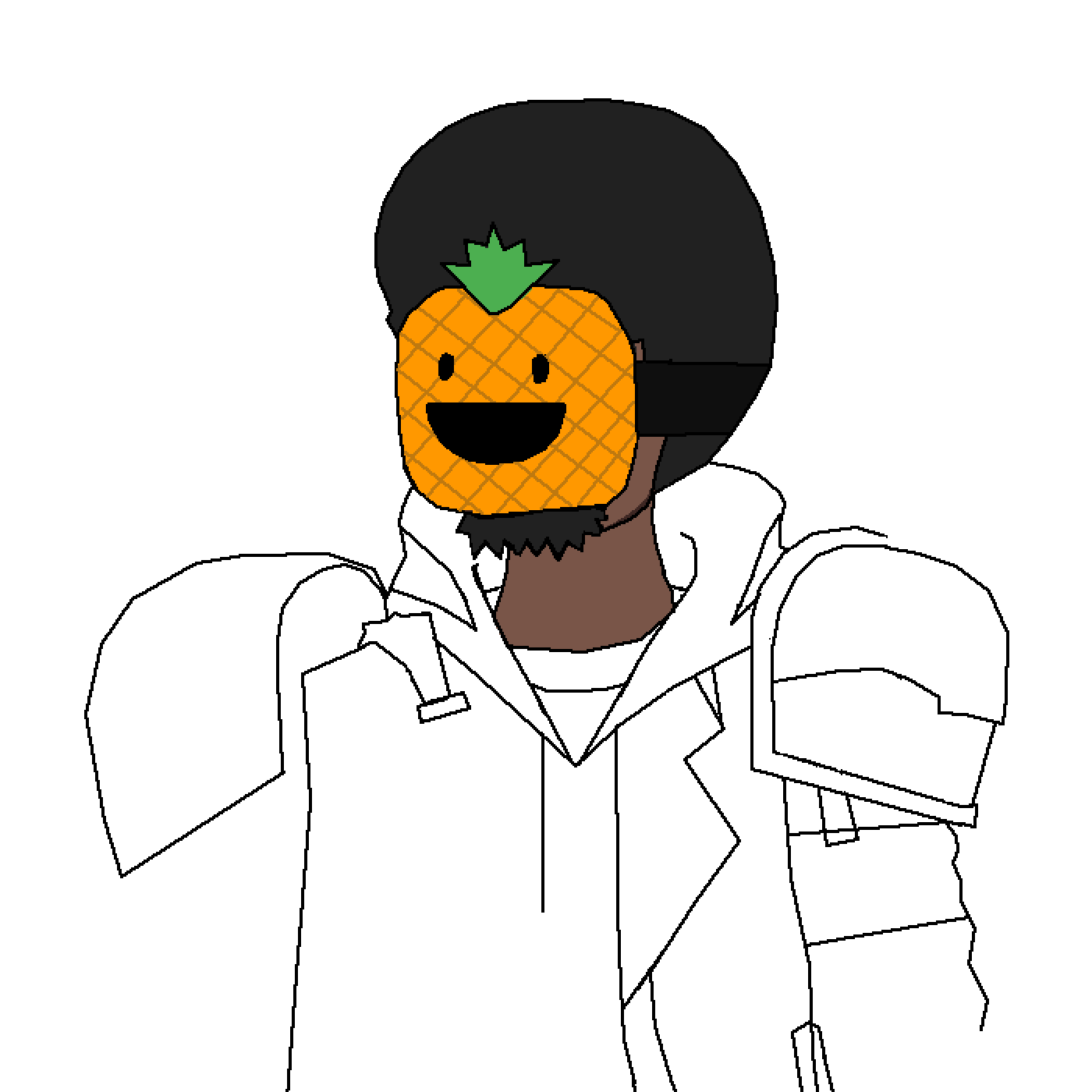 Editing mr pineapple wip 1 - Free online pixel art drawing tool - Pixilart