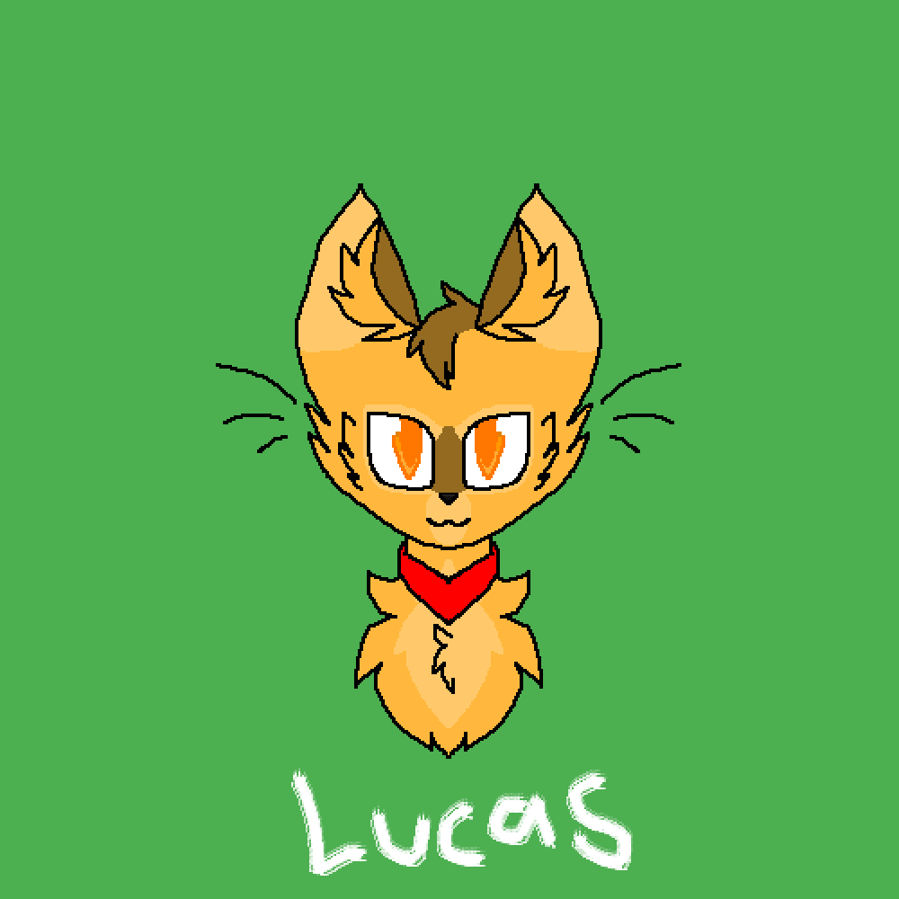 Pixilart - Lucas the fennec fox by CUTEkittenGIRL