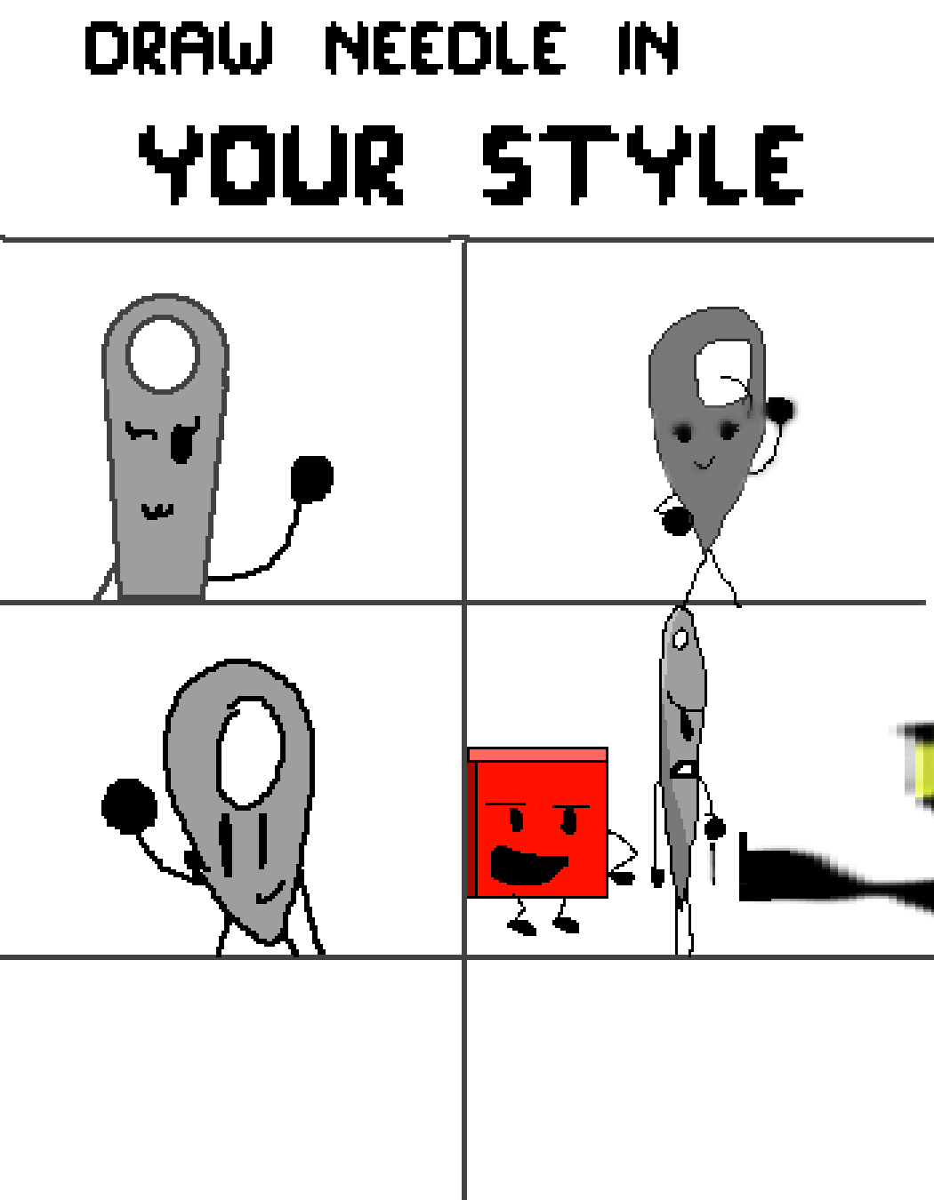 Editing the needle - Free online pixel art drawing tool - Pixilart