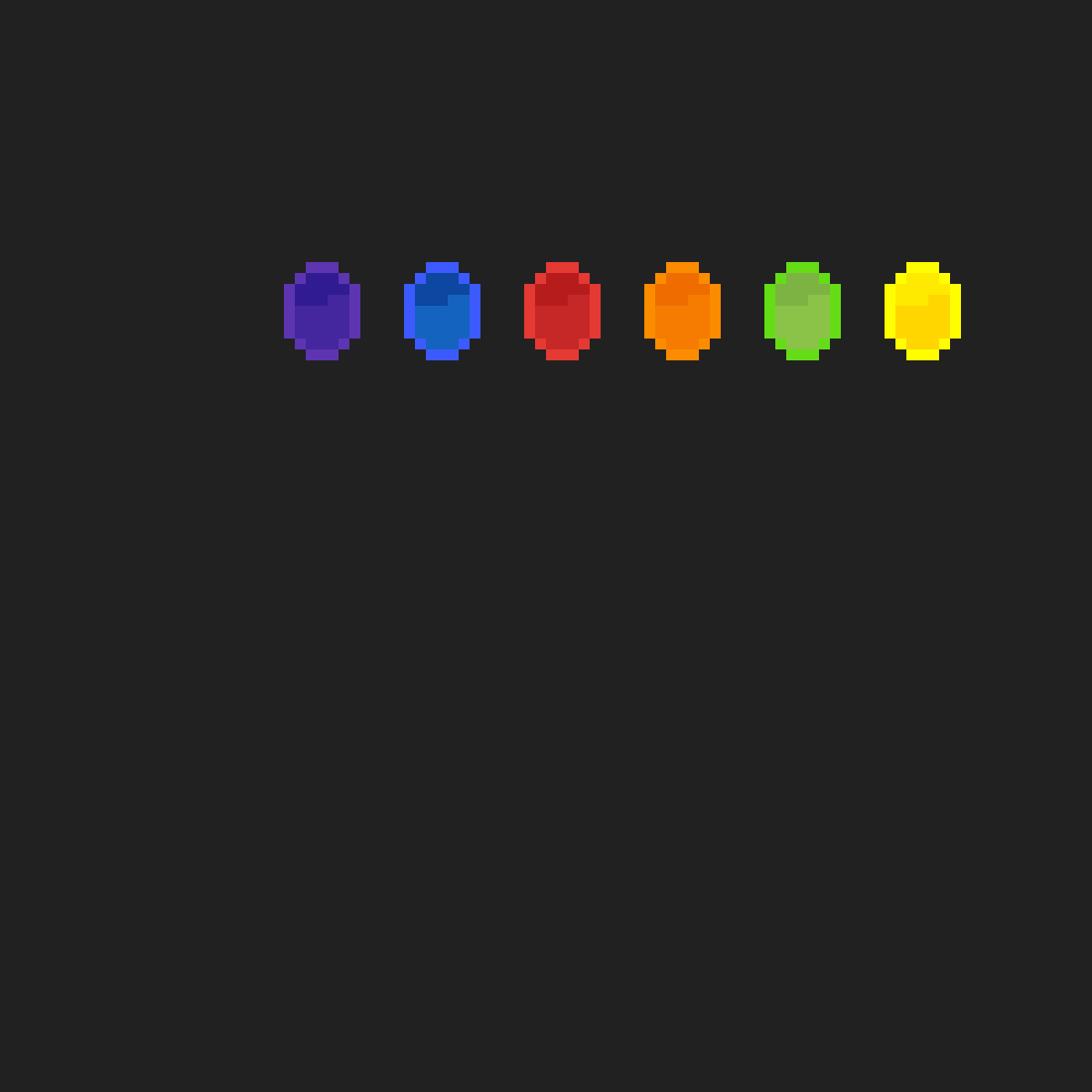 Editing Infinity Stones - Free online pixel art drawing tool - Pixilart
