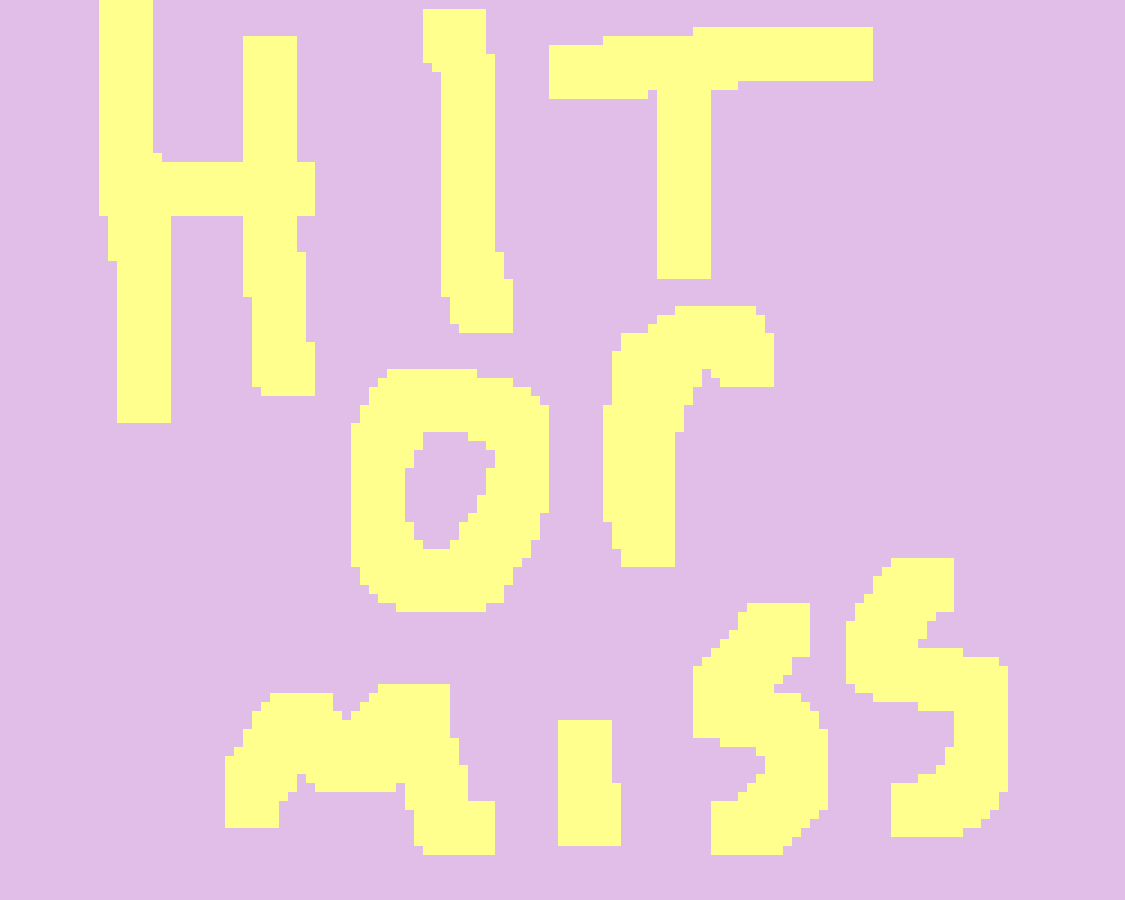 Pixilart - HIT OR MISS by iiclxoudyii