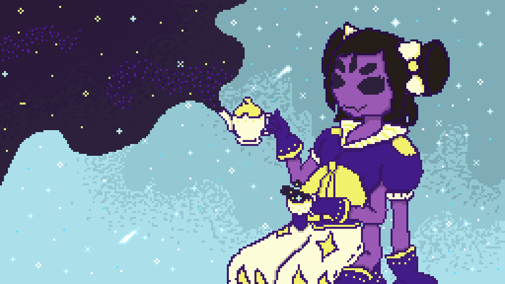Pixilart - Outertale Muffet by DeceitQueen