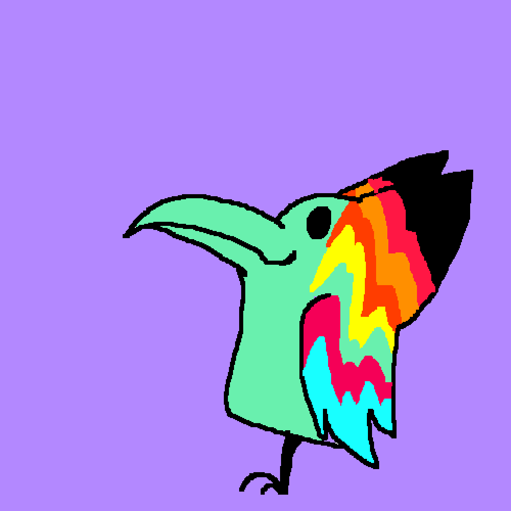 Pixilart - rainbow birdo by MooMoocloud