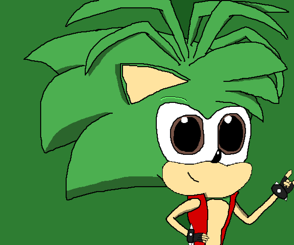 Pixilart - Manic the Hedgehog by HenritheGhost