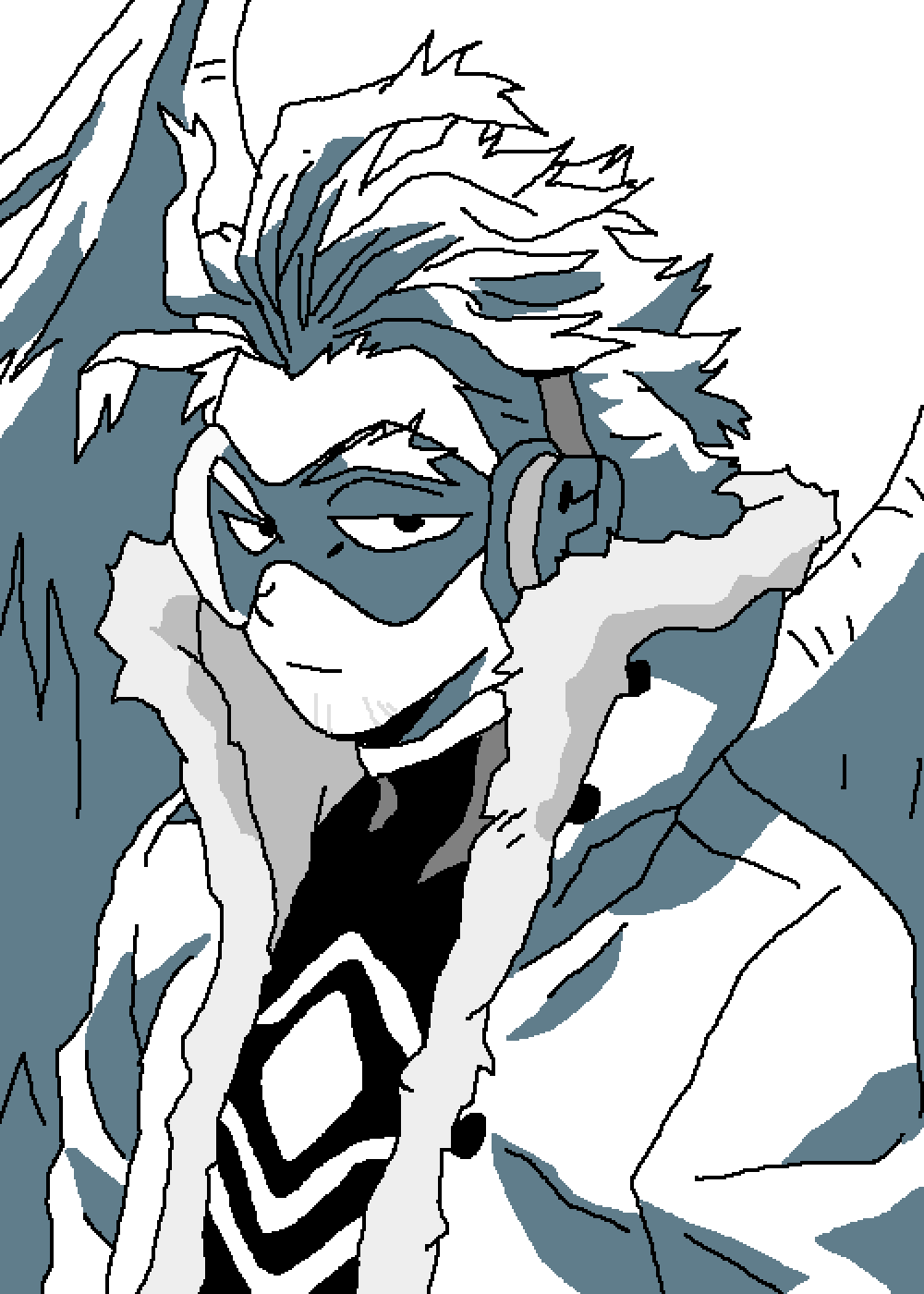 Pixilart - Hawks base by broyouswag