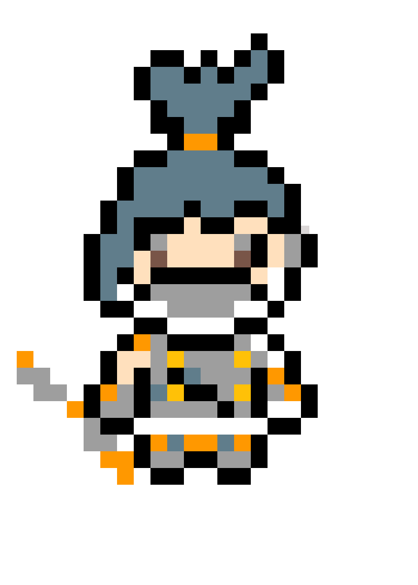 Pixilart - Hanzo Cyber Ninja by Jeff-TheBuilder