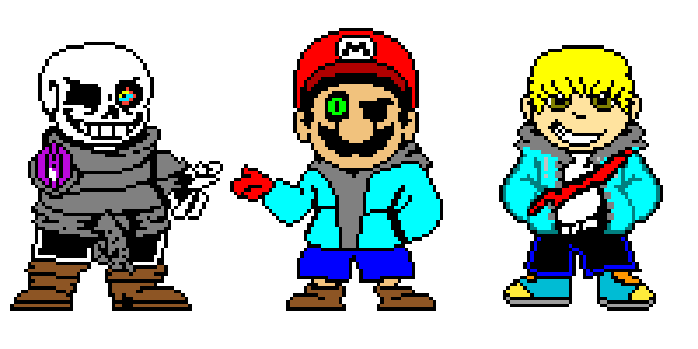 Pixilart - disbelief thefiremario by daoxscar