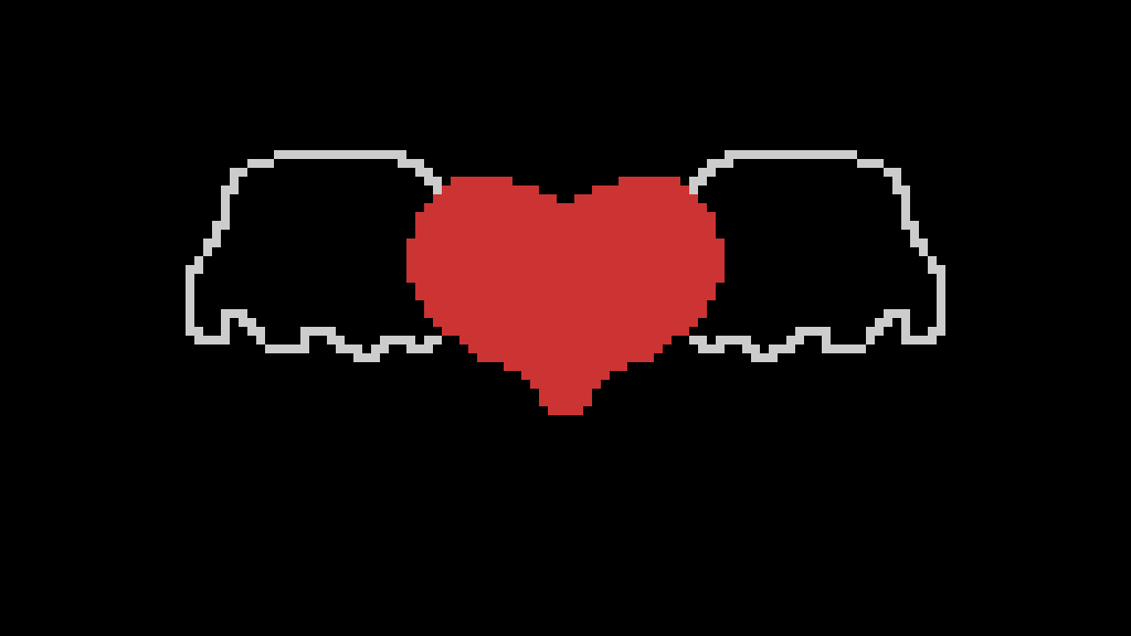 Pixilart - batwing heart by jellybean