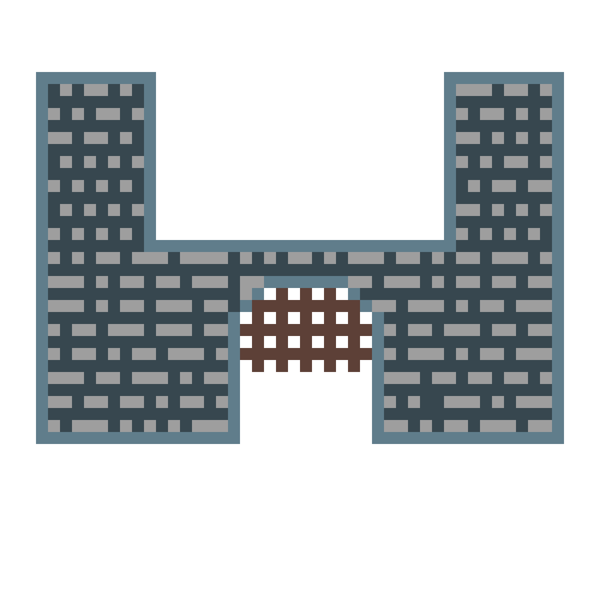 Editing castle gate - Free online pixel art drawing tool - Pixilart