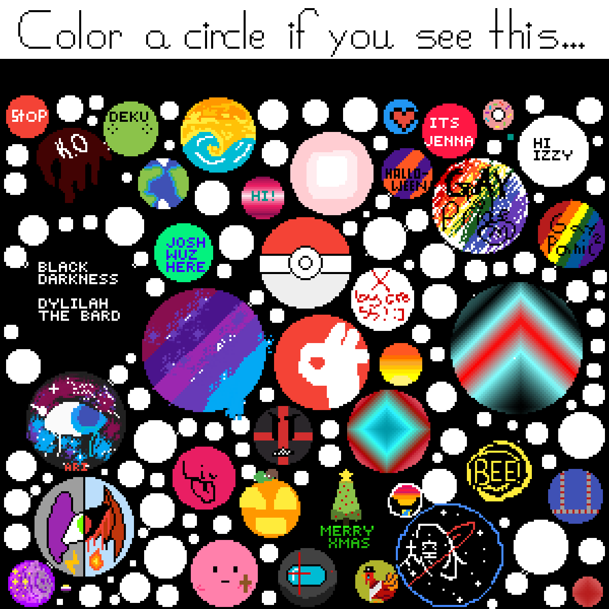 Editing Add a circle - Free online pixel art drawing tool - Pixilart