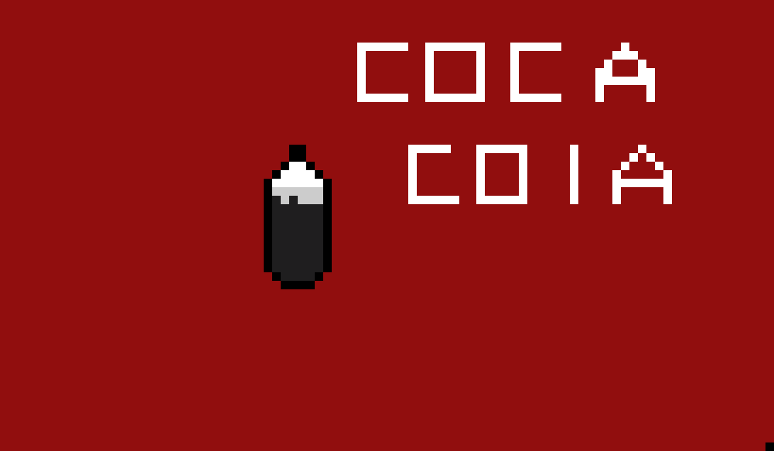 Editing coca cola - Free online pixel art drawing tool - Pixilart