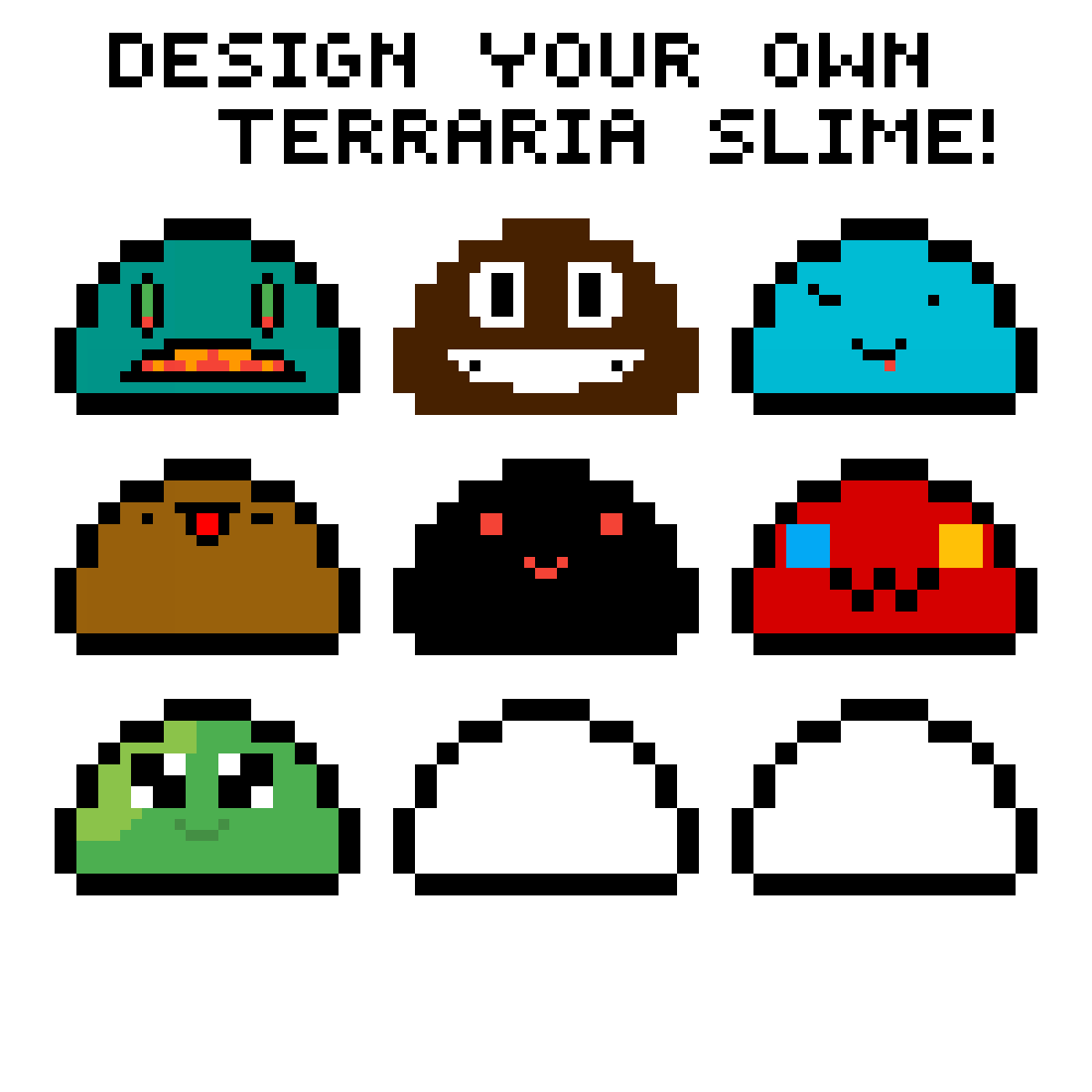 Pixilart - Slime collab by DUDEZ3RO