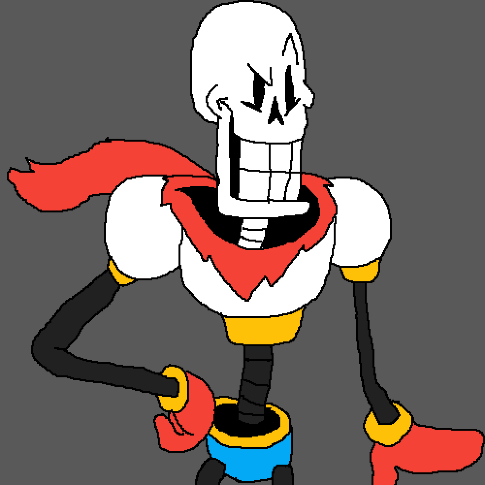 Pixilart - Papyrus (new design) by Bubb13