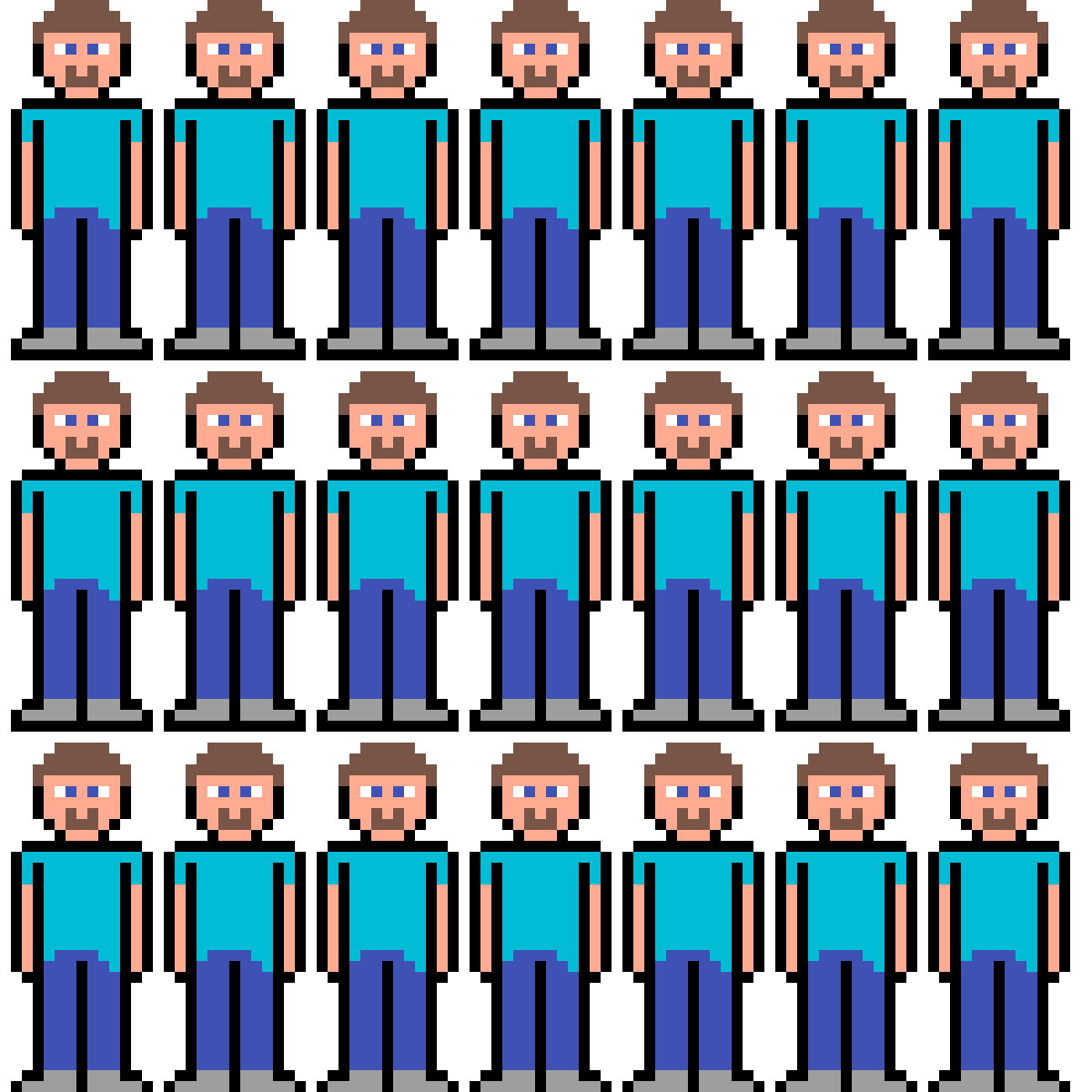 Editing Make a skin - Free online pixel art drawing tool - Pixilart