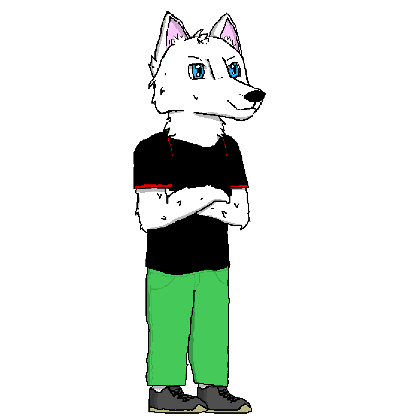Pixilart - Zak Refe OC by ANGRYKIRBACHU98