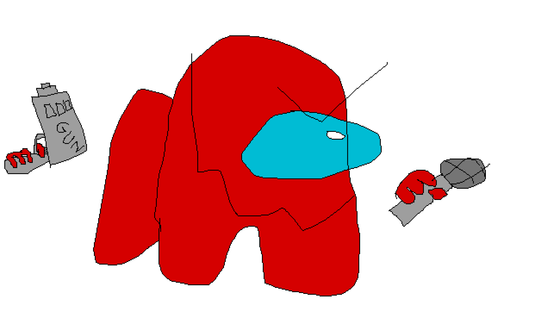 Editing vs red impostor but worse - Free online pixel art drawing tool ...