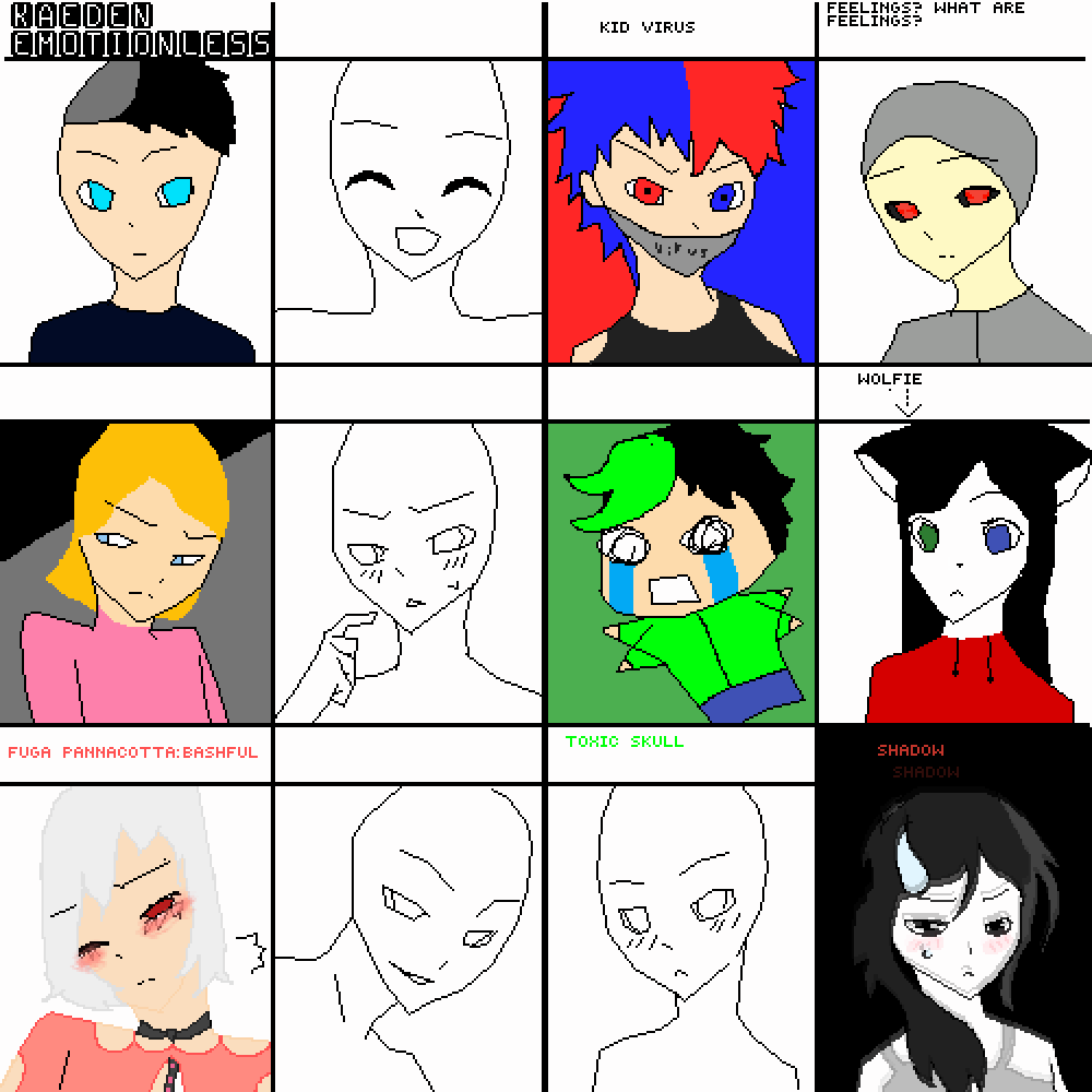 Editing Shadow - Free online pixel art drawing tool - Pixilart