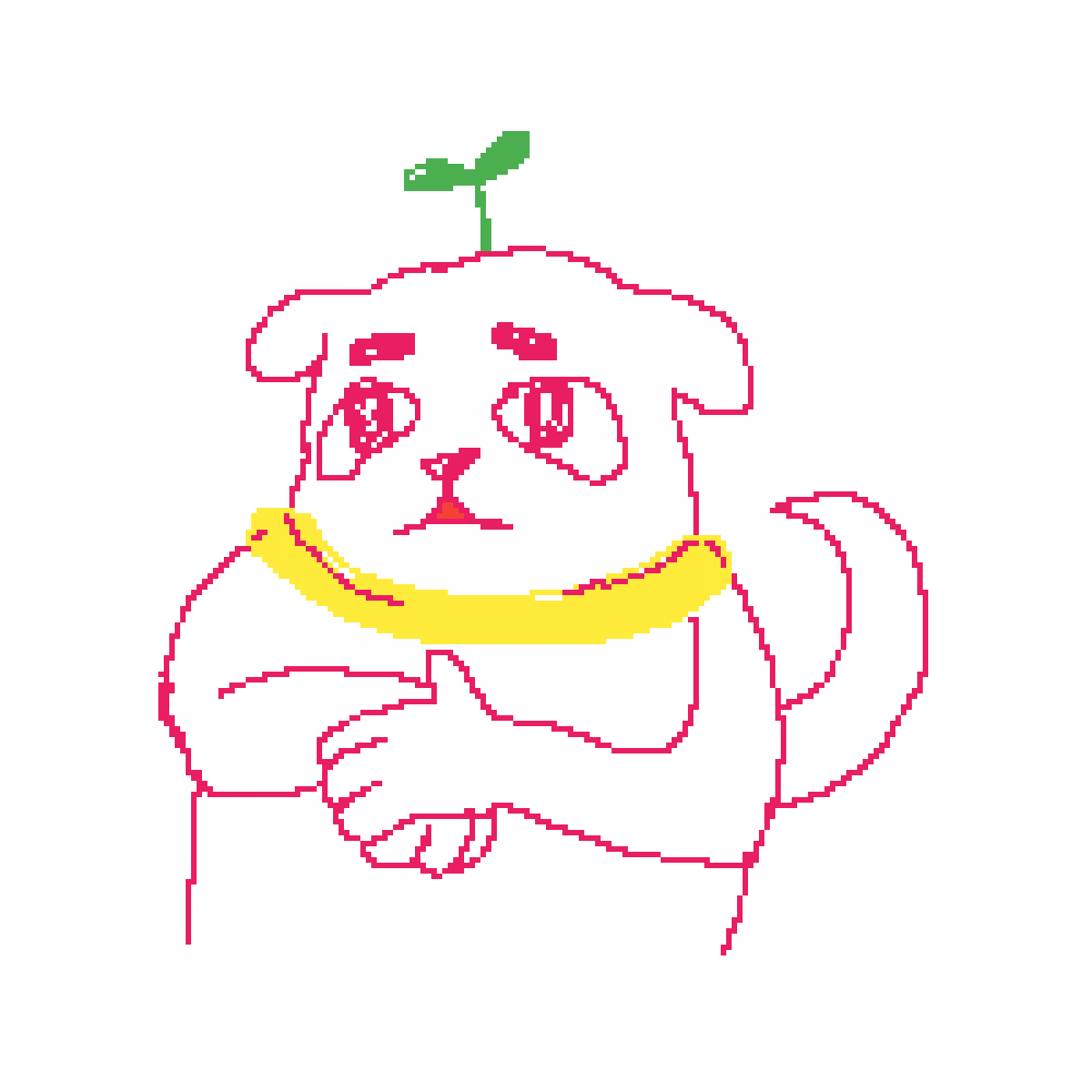 Pixilart - doggo by crustytoes