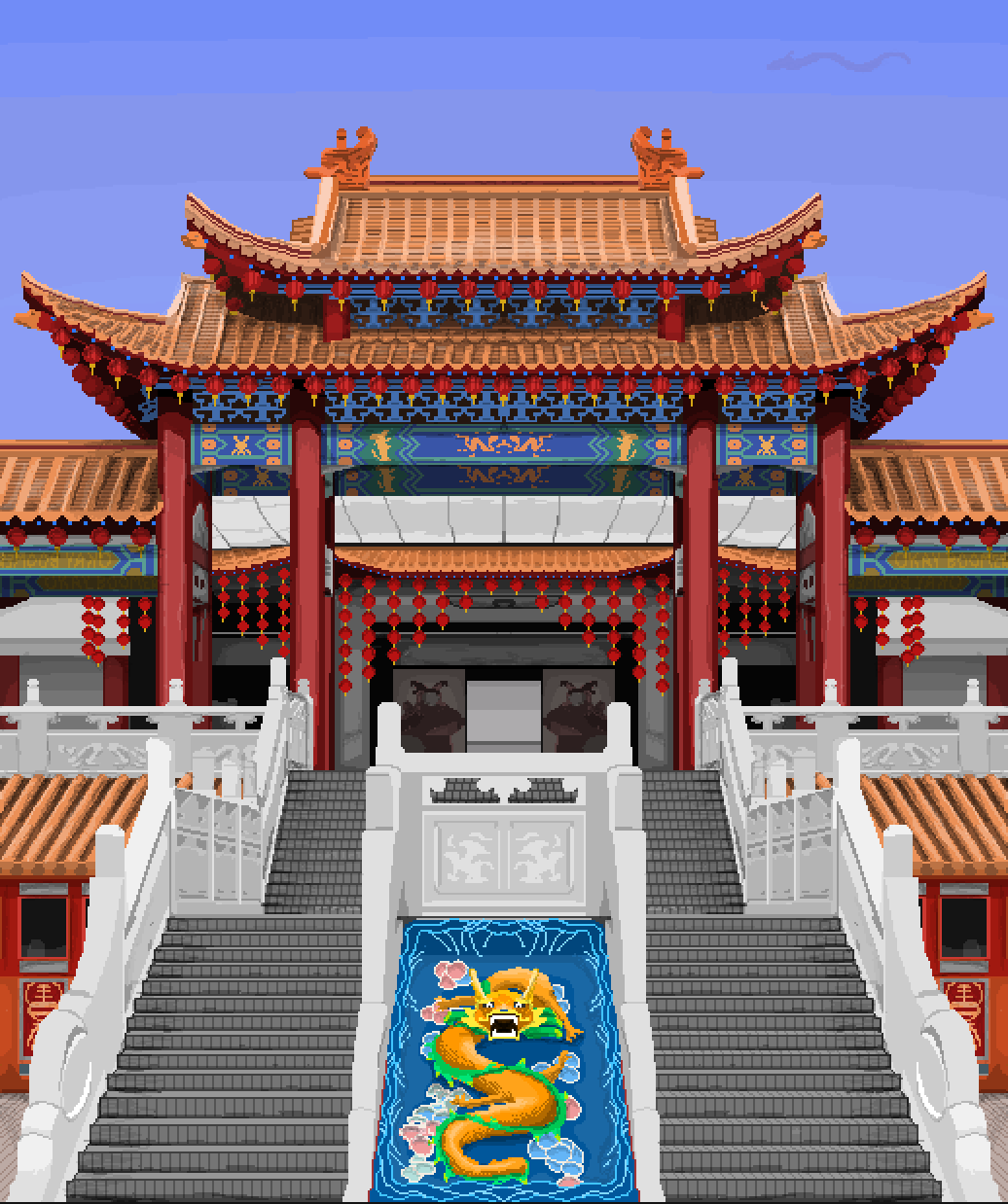 Pixilart - Thean Hou Temple by Pixel-Knight